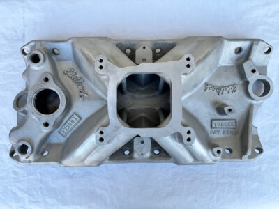 Used Early PAT PENDING Edelbrock TORKER 2725 Intake Manifold Small ...