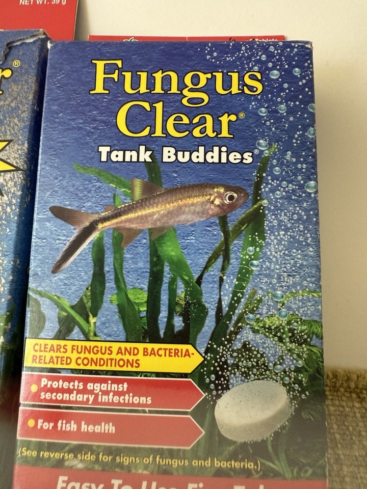 Jungle Labs Fungus Clear & Parasite Fix Tablets Freshwater Fish | eBay