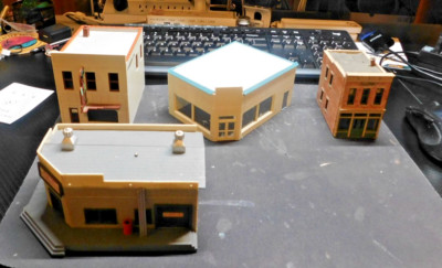 Ho Scale Commercial Buildings Lot#2 (4) | eBay