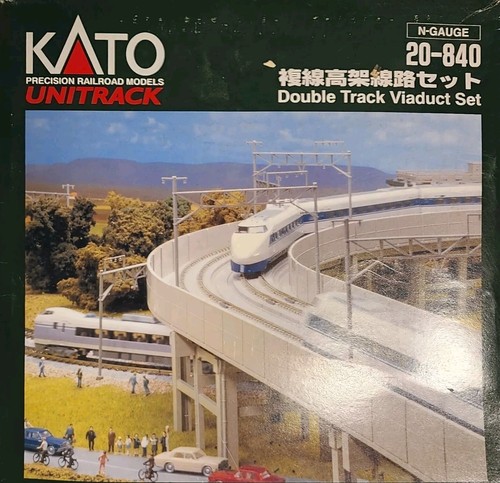 KATO UNITRACK 20-840 N GAUGE DOUBLE TRACK VIADUCT SET | eBay
