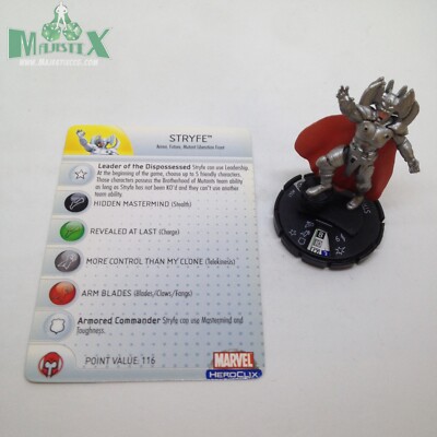 Heroclix Giant Size X-Men set Stryfe #041 Rare figure w/card! | eBay