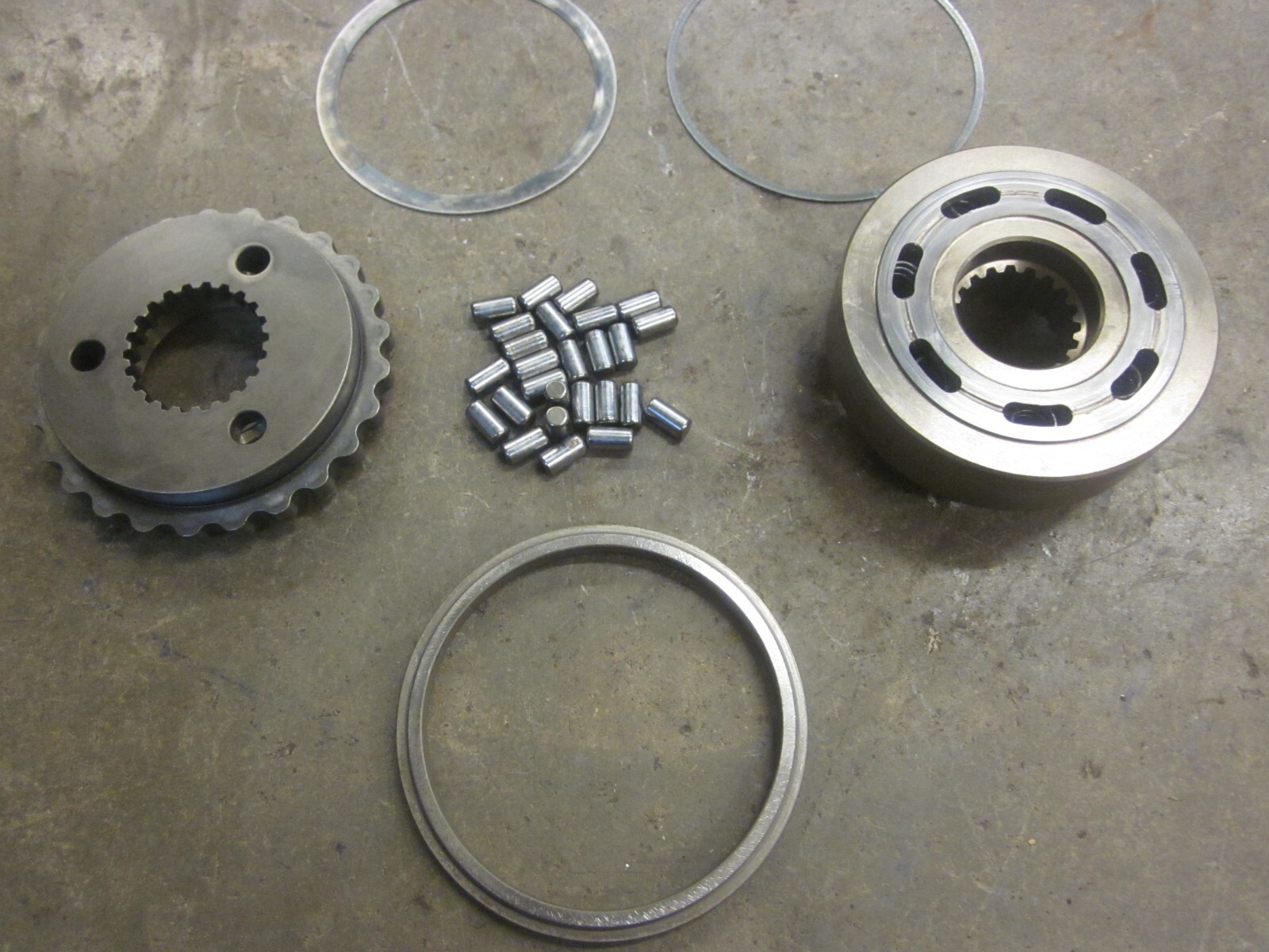 John Deere F525 Kawasaki PA540A Transmission Output Shaft Plate ...