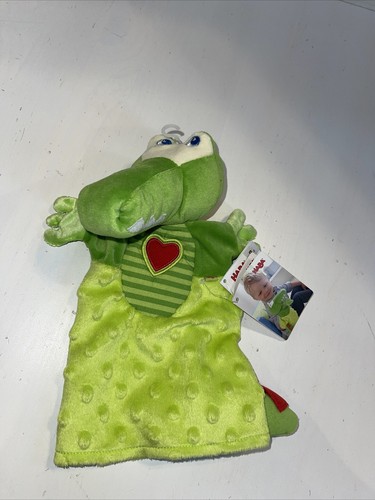 New Haba German Plush Green Crocodile Gator Glove Hand Puppet | eBay