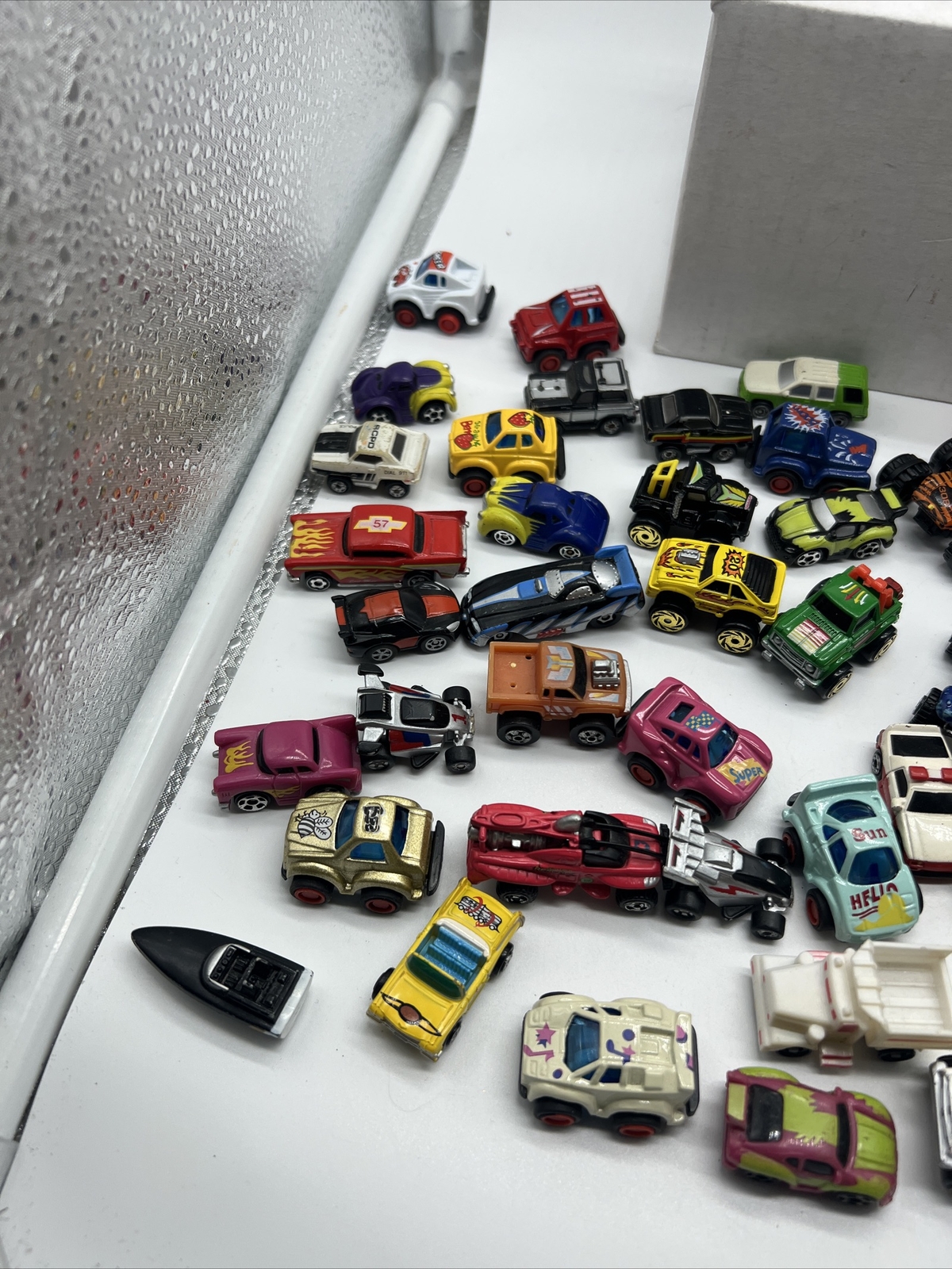 Lot of Mini Cars Hot Wheels Micro Machines Road Champs Tootsie Toys ...