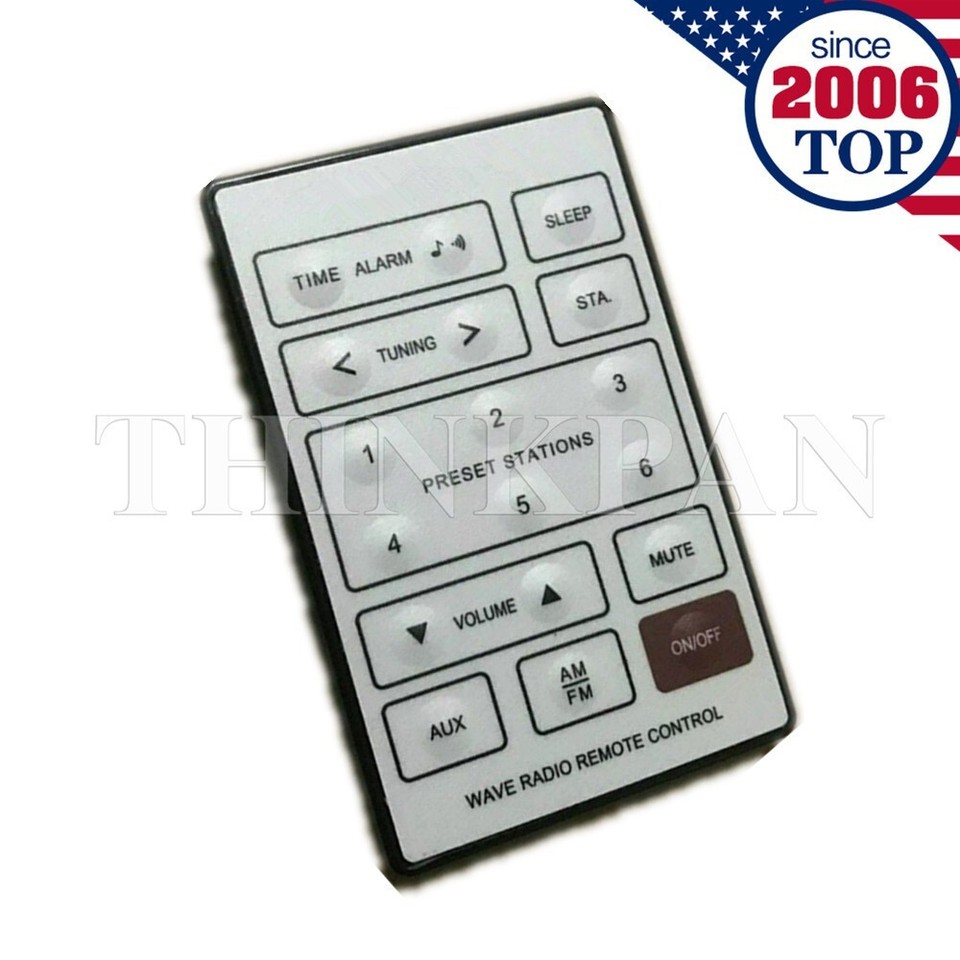 New Remote Control Fit for Bose Wave Radio AWR1-2W AWR1-1W AWR113 ...