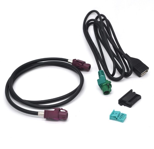 Retrofit CID CIC Navigation SAT NAV Cable USB VIDEO Power For BMW E60 ...