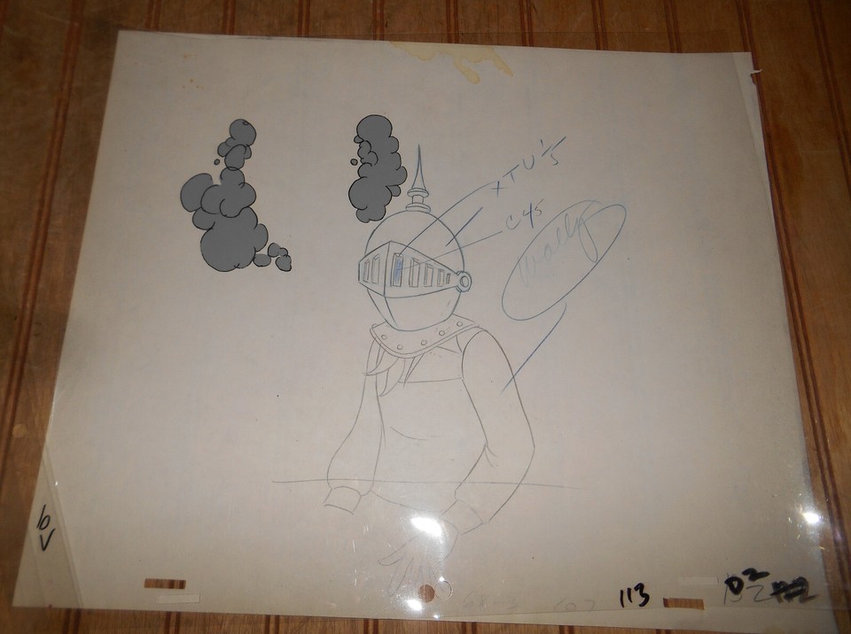 ORIGINAL PRODUCTION ANIMATION CEL BUTCH CASSIDY & THE SUNDANCE KIDS ...