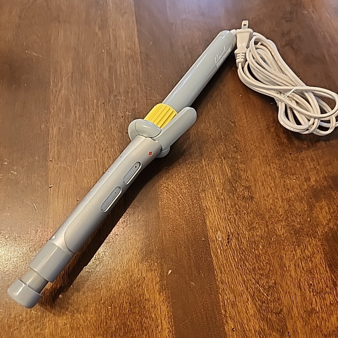 Vtg CLAIROL TIMEWAVE STEAM MIST 3/4" CURLING IRON MODEL C-600C C-600 ...