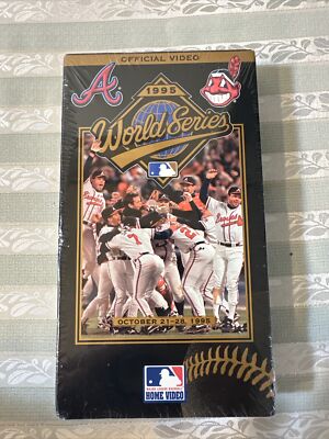 Official Video 1995 World Series (VHS) Atlanta Braves vs Cleveland ...