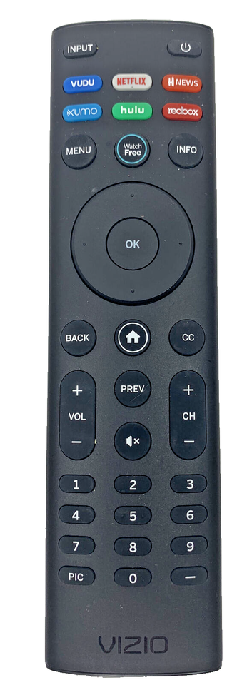 Genuine Vizio XRT140R Smart Cast TV Remote Replacement VUDU Netflix ...