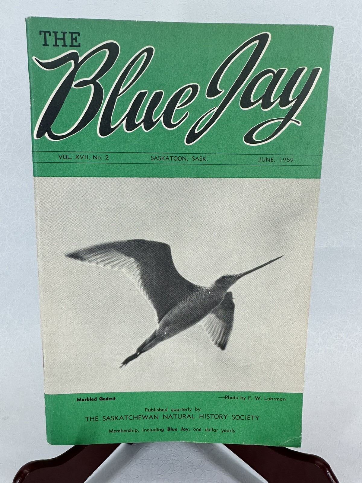 Vintage June 1959 The Blue Jay Magazine Saskatchewan Natural History ...
