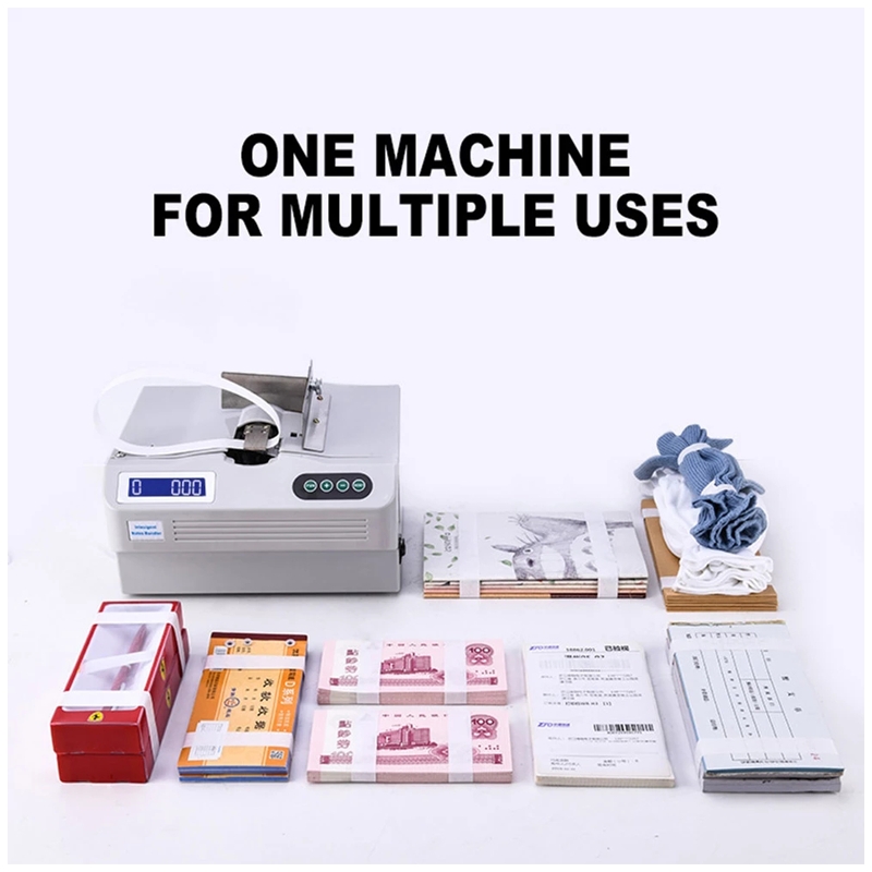 Banknote Bundling Machine Automatic Cash Fast Binding Machine Paper ...