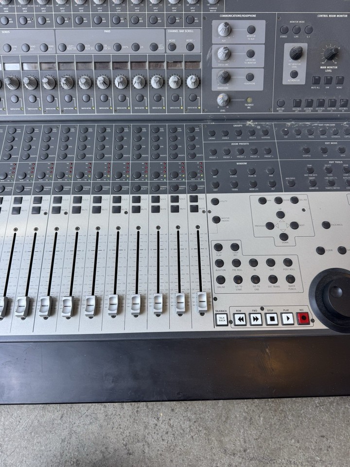 Digidesign Focusrite MC124 Control24 Protools Professional Mixer ...