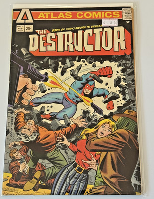 Destructor #1 Atlas Comics 1975 INV 28 | eBay