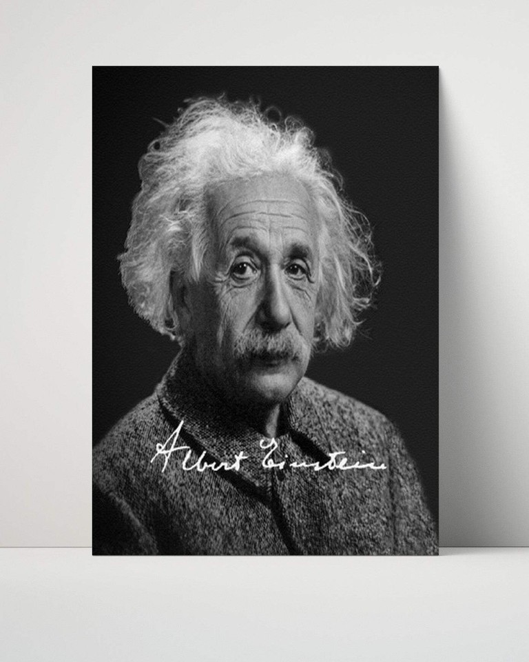 History Autograph Print - Albert Einstein Portrait | eBay
