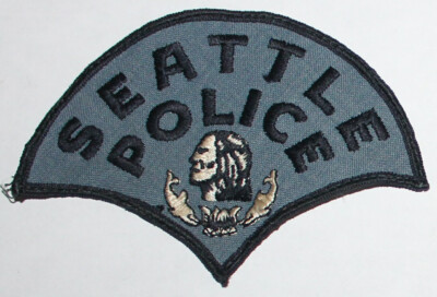 Very Old SEATTLE POLICE Washington WA PD Used Worn Vintage patch | eBay