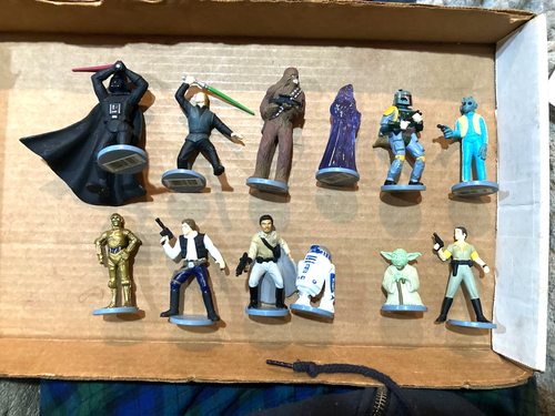 VTG. 1994-96 Applause Star Wars Vinyl Figures, Set of 12 -2-4 INCH ...
