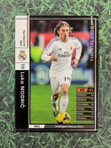 Panini WCCF 2013-14 Luka Modric Real Madrid Football Soccer card | eBay ...