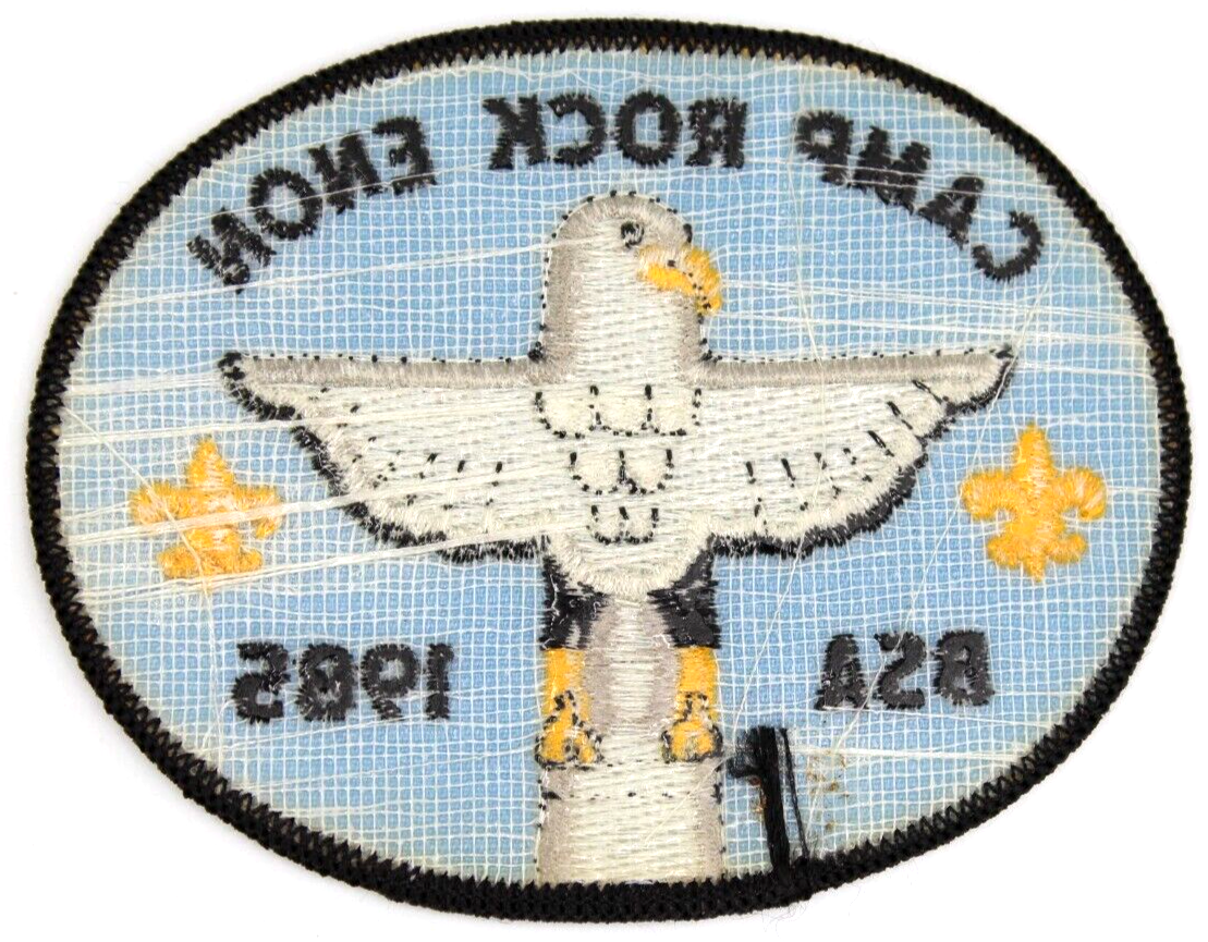 1985 Camp Rock Enon Shenandoah Area Council Patch Boy Scouts BSA ...