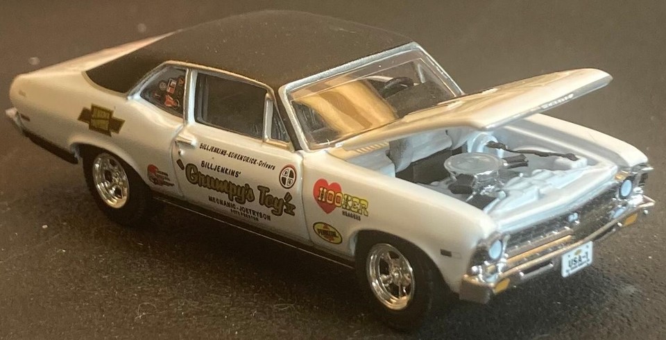 BILL JENKINS GRUMPYS TOY 1968 CHEVY SUPER STOCK NOVA NHRA DRAG RACE ...