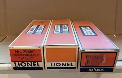 REPRODUCTION O GAUGE LIONEL BOXES | eBay