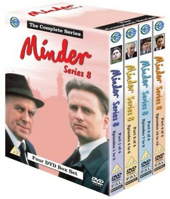 MINDER COMPLETE SERIES 8 DVD 8th Eighth Season Eight BOX SET Original ...
