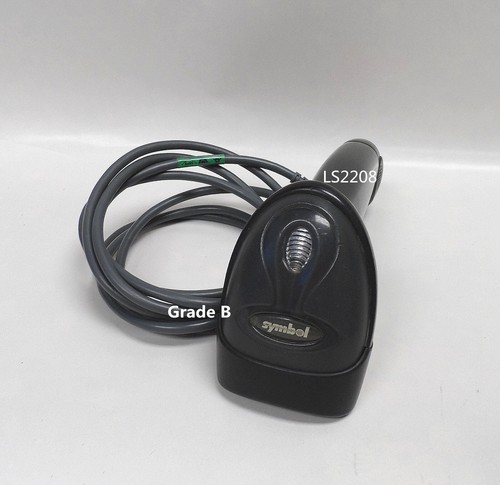 Motorola Symbol Barcode Scanner Model: LS2208 Black with USB cable # ...