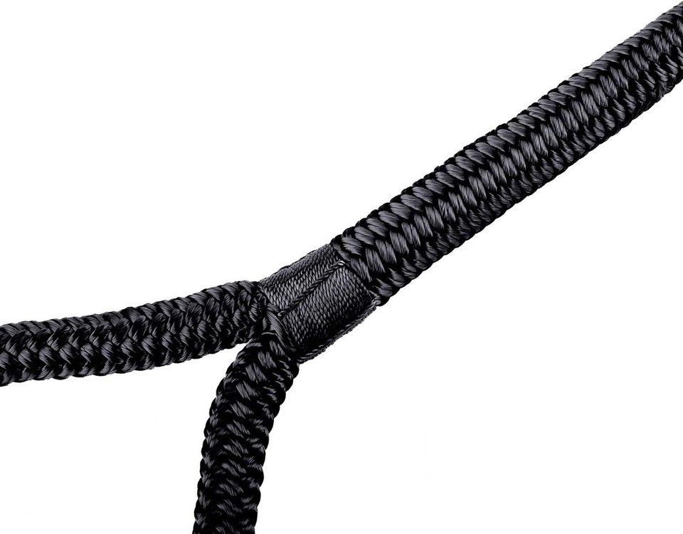 4 Pack 1/2 inch 25FT Double Braid Nylon Dock Line Boat Outdoor Mooring ...