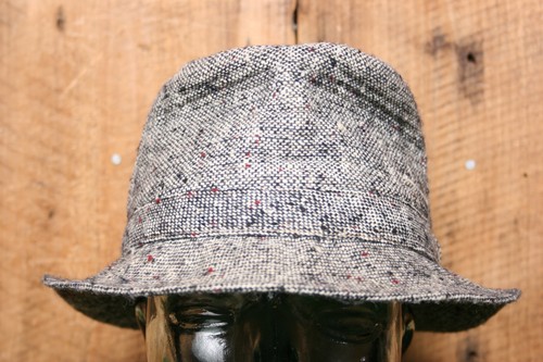 Vintage "The Irish Walking Hat" Wool Country Tweed Fedora Sz. M (Fits ≈ ...