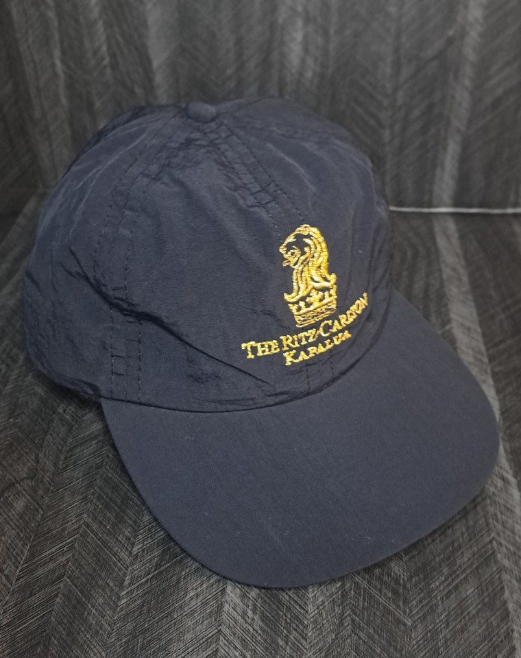 The Ritz Carlton Kapalua Baseball Cap Black One Size 6 Panel Imperial ...