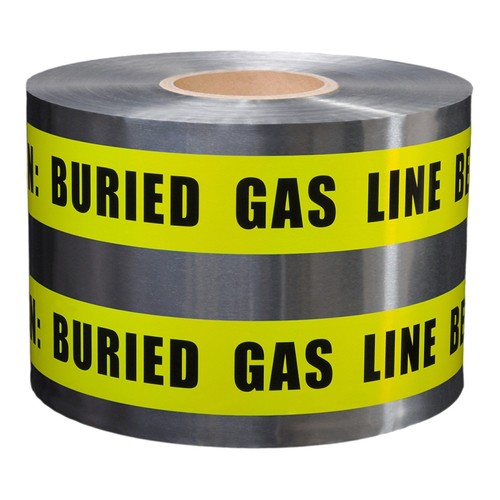 Presco Underground Detectable Tape: 6 in. x 1000 ft. (CAUTION BURIED ...