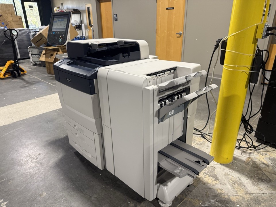 Xerox PrimeLink C9065 Color Copier Printer Scanner Finisher Fiery/Only ...