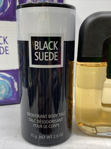 New Black Suede 2001 Gift Deodorant Tac 2.6 Oz Cologne 3.4 Oz After ...