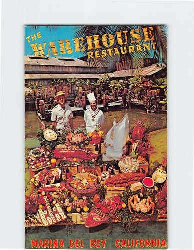 Postcard The Warehouse Restaurant Marina Del Rey California | eBay ...