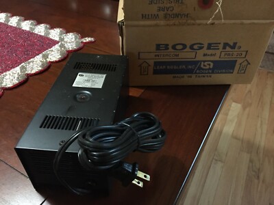 Vintage Bogen Intercom PRS-20 *NEW OLD STOCK" | eBay