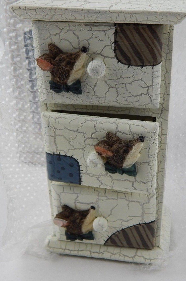 House of Lloyd Mr. Mouse Mini Chest 1997 Dresser Drawers | eBay