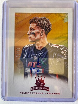 2021 Chronicles Gridiron Kings Feleipe Franks Rookie Auto Card #59/99 ...