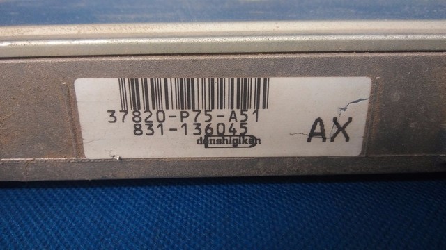 1995 Acura Integra ECU 37820-p75-a51 Engine Computer Obd1 for sale ...