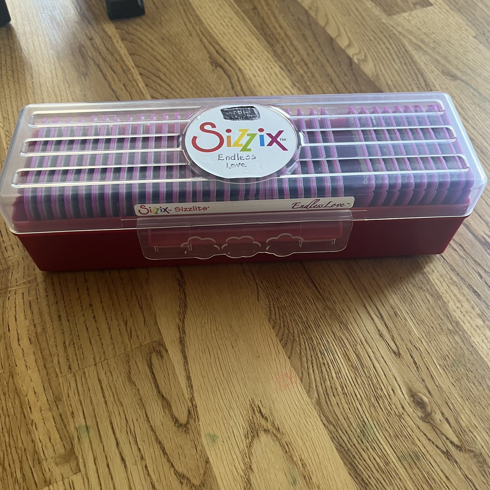 Sizzix Sizzlits Endless Love Font Die Cutting Alphabet Letters Numbers ...