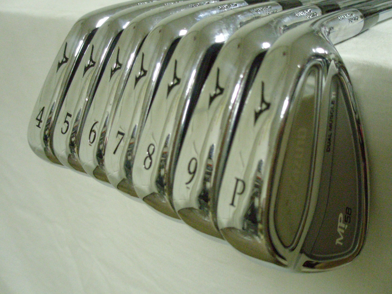 Mizuno MP-58 Irons Iron Set 4-PW (Steel Project X 5.5 Firm) Forged Golf ...