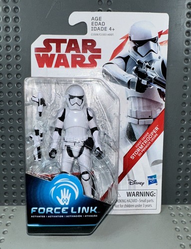 2017 Hasbro Disney Star Wars Force Link First Order Stormtrooper MOC ...