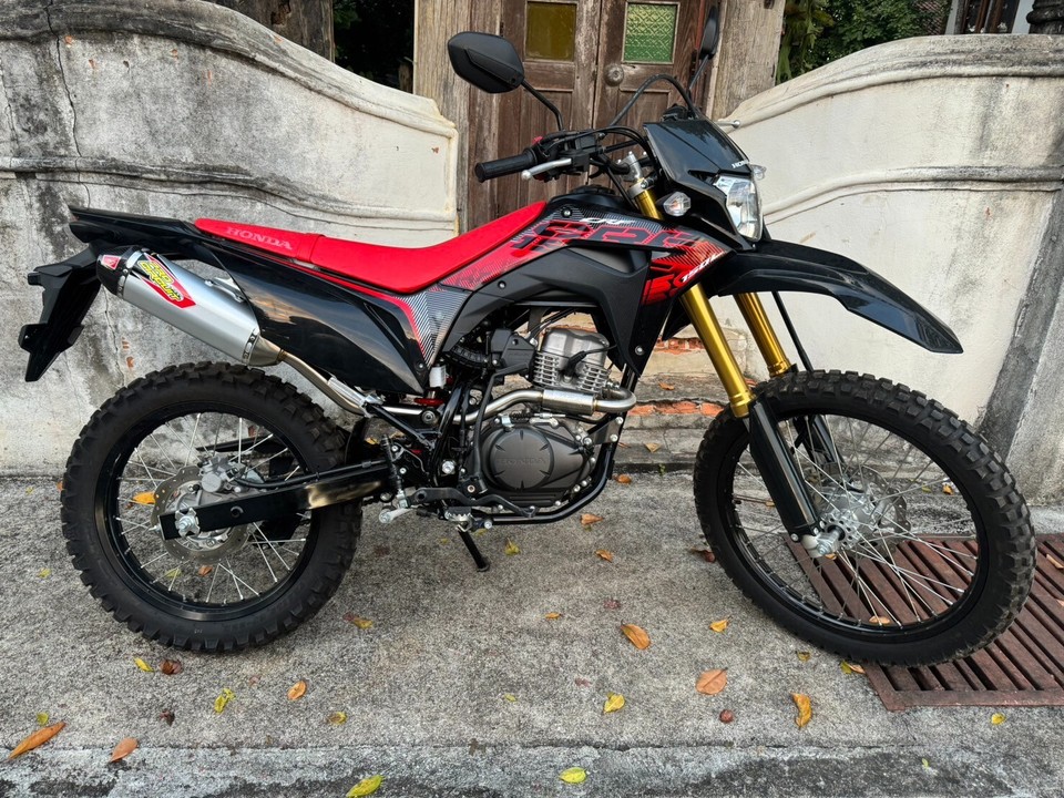 2016-2023 Honda CRF 150 CRF 150L Exhaust Full System Stainless Pipe ...