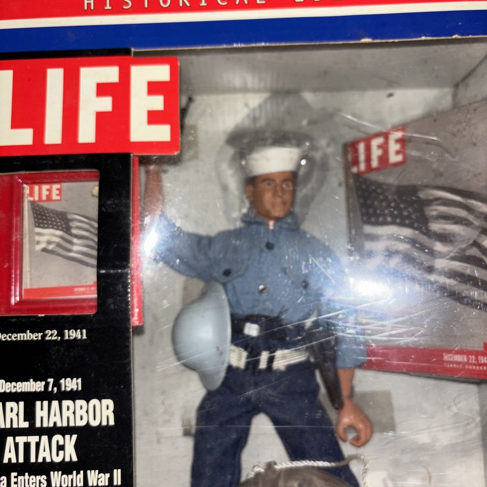 GI JOE U.S Navy Sailor LIFE Historical Editions Pearl Harbor Attack | eBay