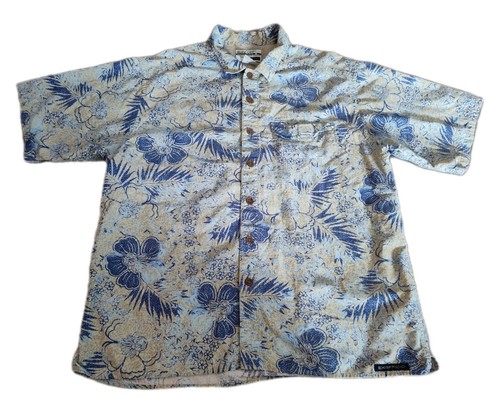 Exofficio Buzz Off Hawaiian Shirt Large Insect Shield Short Sleeve ...