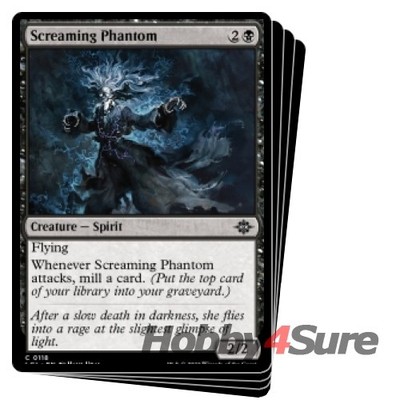 Screaming Phantom X4 M/NM Magic: The Gathering MTG The Lost Caverns Of ...