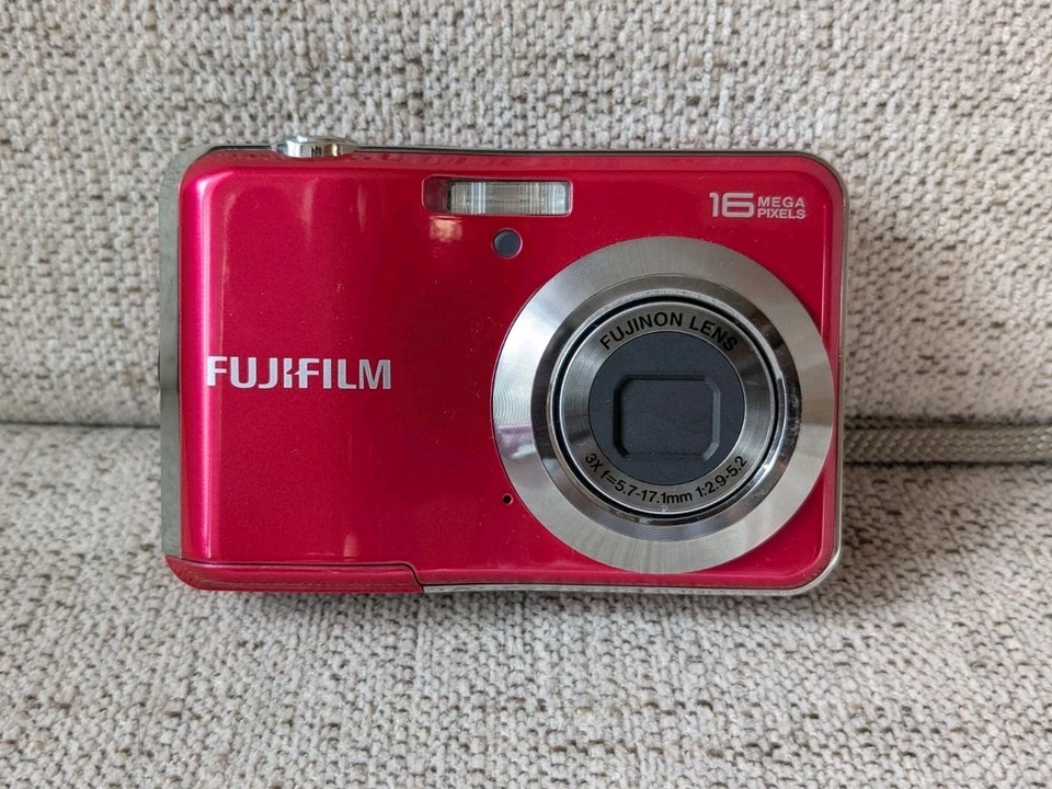 Pink Fujifilm Finepix AV250 16MP Compact Digital Camera Digicam. | eBay
