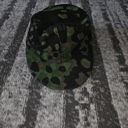 Reproduction German M43 Reversable Field Cap Oak Camouflage | eBay