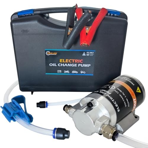 12V 100W Electric Engine Oil Extractor Pump, Portable Fluid Suction ...