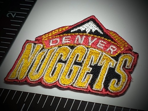 Denver Nuggets Embroidery Iron On NBA Basketball Quantity Patch ...