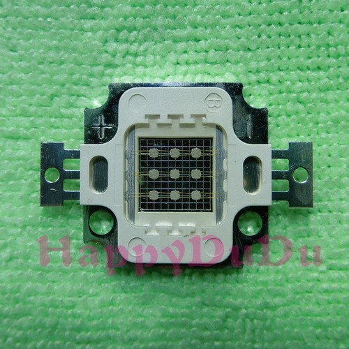 10pcs 10W Royal Blue 450nm~455nm High Power LED Lamp Light Bulb ...